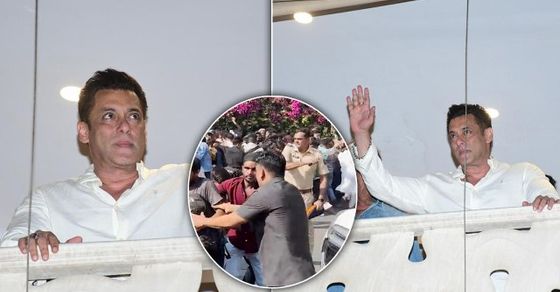 Salman Khan ने इतना इंतजार कराने के बाद पापा Salim के साथ Fans को कहा ...