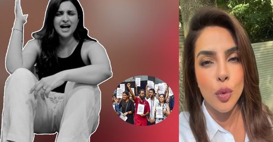 Priyanka and Parineeti Chopra Demand Justice for Kolkata Case - Filmibeat