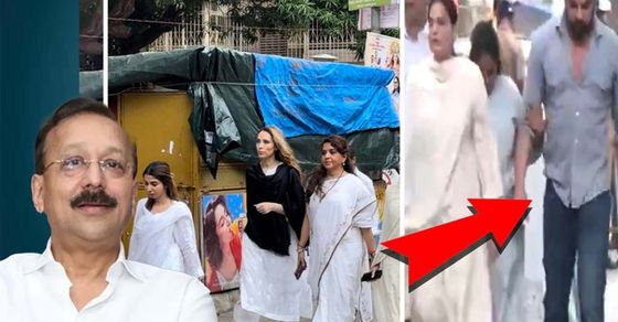 Baba Siddique Passes Away: Sohail Khan और Lulia ने Baba Siddique के घर ...