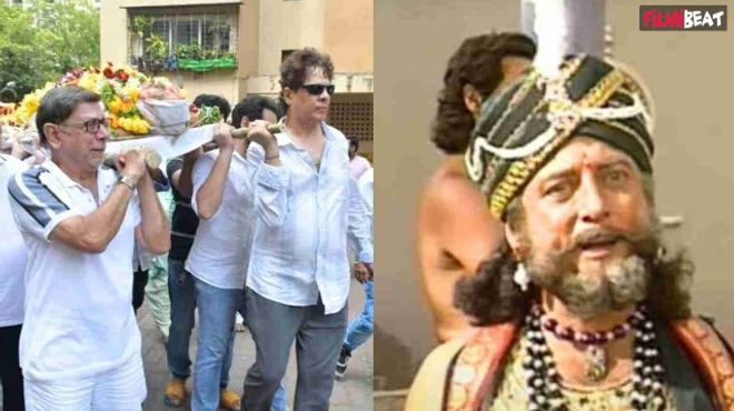 Gufi Paintal Death: Mahabharat's Arjun aka Firoz Khan breaks down at Shakuni Mama Funeral ...