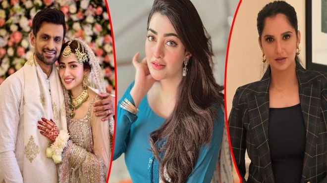 Shoaib Malik embroiled in controversy over alleged flirty texts to Pak actress Nawal Saeed ...