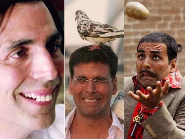 Akshay Kumar Funny Faces Make You Smile On World's Smile Day - Hindi ...