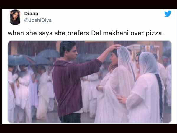 शाहरूख खान और काजोल की का इमोशनल सीन बना मज़ेदार वायरल मीम | Shahrukh ...