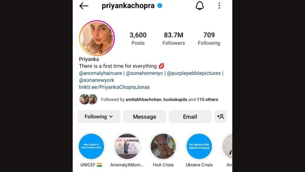 Priyanka Chopra shows glimpse of daughter Malti Mary in Instagram DP ...