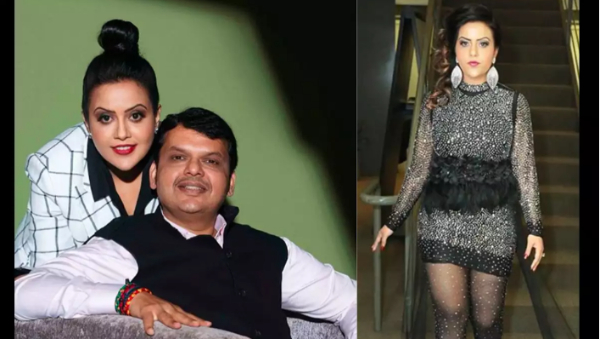 Deputy CM Devendra Fadnavis Wife Amrita Fadnavis breaks dance floor on Mood Banaliya Song Dance ...