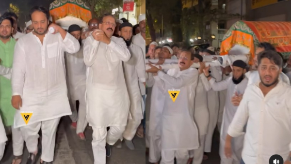 Baba Siddique Mother Passes Away Baba Siddique Crying At Mother Last