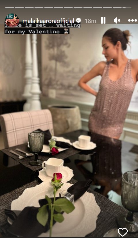 Malaika Arora Arjun Kapoor romantic valentines day celebration Malaika ...