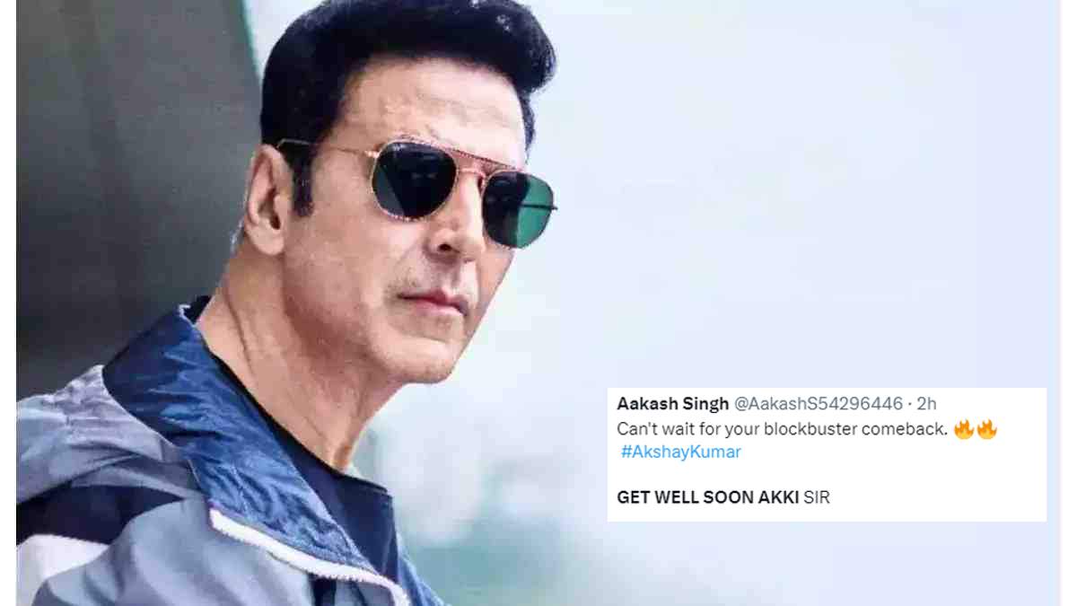Akshay Kumar 'बड़े मियां छोटे मियां' के सेट पर हुए घायल, दुखी फैंस ने किया ट्रेंड Get Well Soon ...