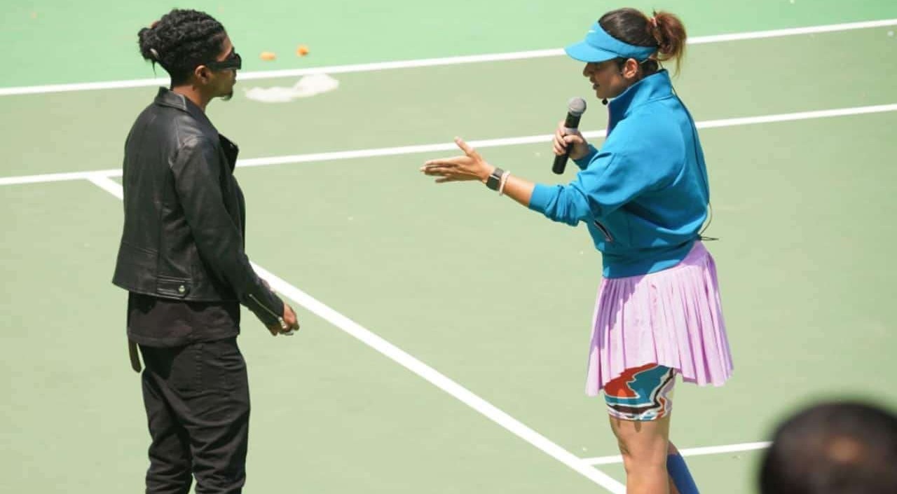 MC Stan: The rapper gave a special gift to Sania Mirza on her farewell ...