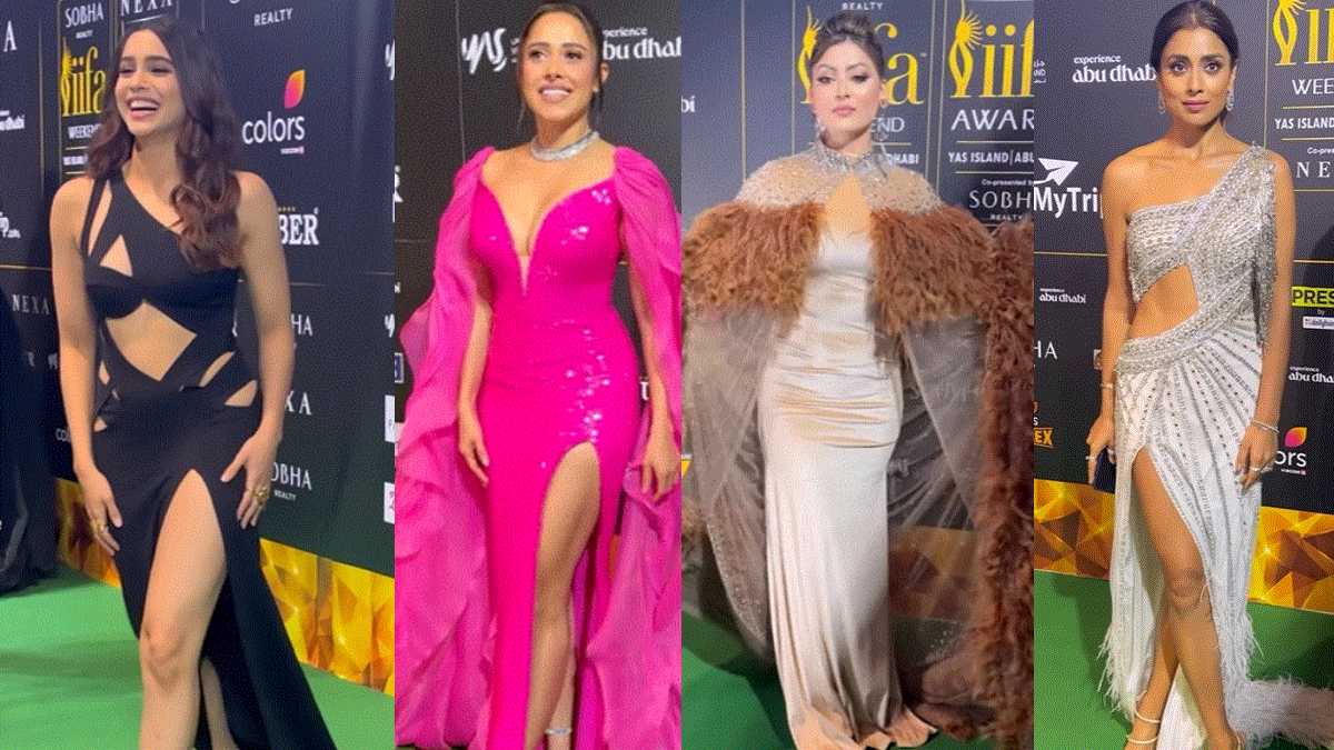 IIFA 2023- बोल्डनेस का परचम लेकर पहुंची इन हसीनाओं ने ढाया कहर IIFA 2023- Sharvari, Urvashi ...