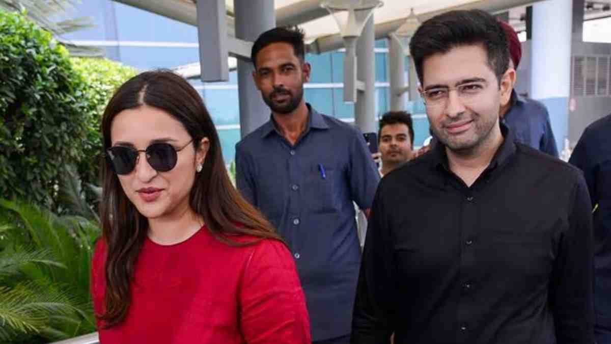 Parineeti Chopra- Raghav Chadha Engagement: First look of Raghav just before the ceremony ...