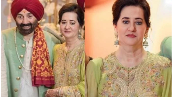 Sunny deol wife pooja deol flaunts her beautiful look in her son ...