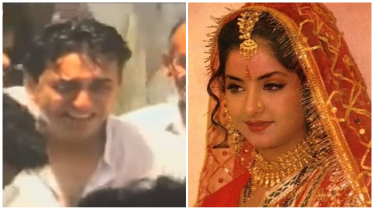 Divya Bharti became bride after death Divya Bharti last rites and ...