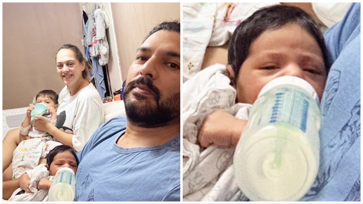 Yuvraj Singh became father of second child wife Hazel Keech gives birth ...