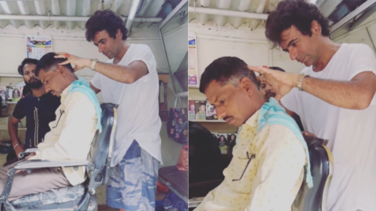 Comedian Sunil Grover cuts hair delights fans with his skills video ...