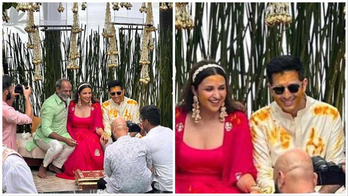 Parineeti Chopra and Raghav Chadha Haldi ceremony photo Viral, fans ...