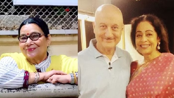 Anupam kher first wife madhumalti kapoor who give divorce within one ...
