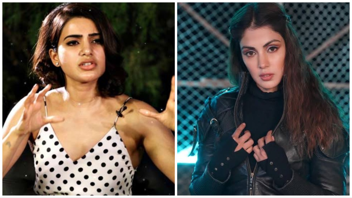 Samantha reaction on Rhea Chakraborty interview on sushant singh rajput ...