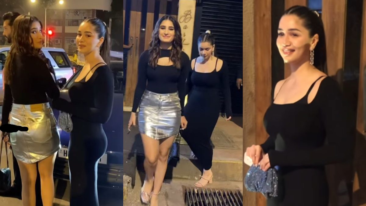 रात होते ही बोल्ड हुईं सारा तेंदुलकर और राशा थडानी Sara Tendulkar and ...