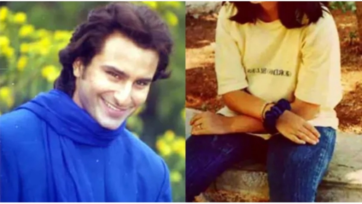 Kareena Kapoor looked when Saif Ali Khan first film was released ...