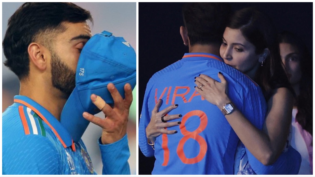 virat kohli gets warm hug from pregnant anushka sharma after losing ...