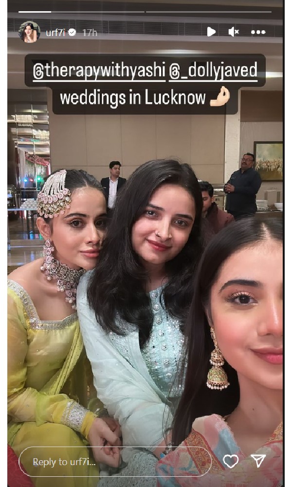 Urfi Javed ablaze internet with her muslim look at school friends ...