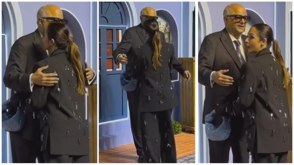 Malaika Arora hug Boney Kapoor leaving boyfriend Arjun Kapoor then ...