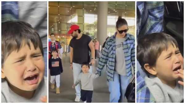 Saif Kareena gave the front seat of the car to Taimur Jeh Ali Khan ...