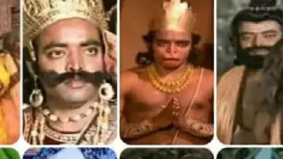 Muslim actor Aslam Khan played 11 characters in Ramanand Sagar Ramayana ...