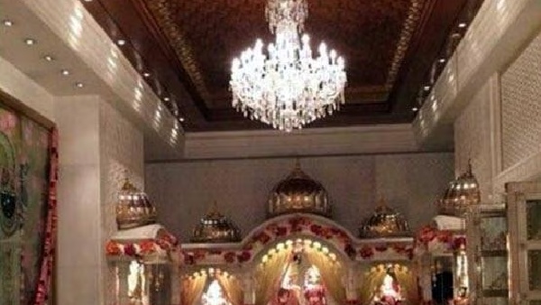 Ambani house antilia temple inside photos gone viral antilia inside ...
