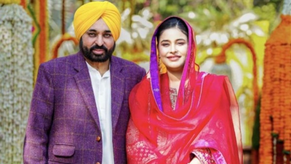 Punjab Chief Minister Bhagwant Mann and wife Dr Gurpreet blessed with daughter - Hindi Filmibeat