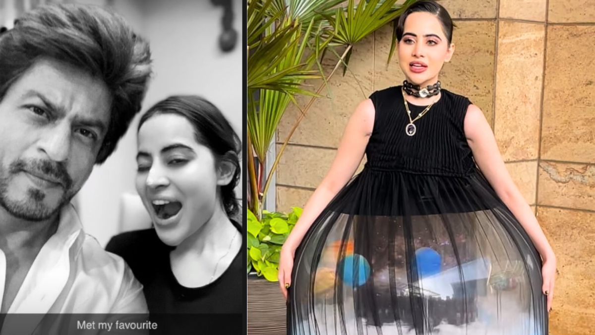 Urfi Javed shared selfie with Shah Rukh Khan, latest photo viral on ...