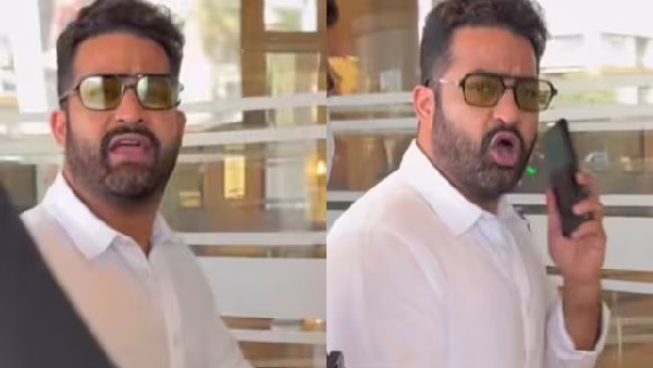 Jr ntr gets angry on paprazi due to follow him video gone viral - Hindi ...
