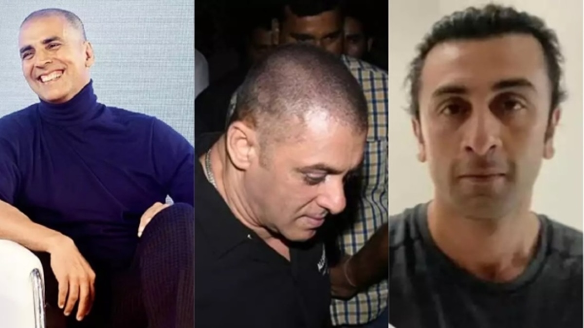Akshay Kumar Salman Khan Ranbir Kapoor These Bollywood Actors Bald In ...