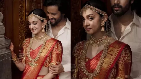 south superstar Arjun Sarja daughter aishwarya arjun tied knot with BF ...