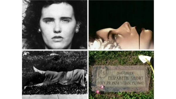 actress Elizabeth short aka black dahlia murder case mystery 500 people ...