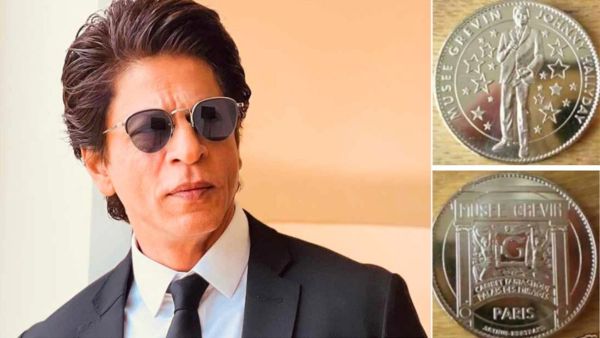 Shah rukh Khan honored by France museum grevin, issued coin on his name ...