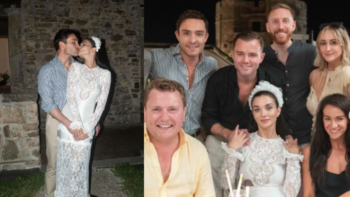 Amy Jackson got married to boyfriend Ed Westwick in Italy, beautiful ...