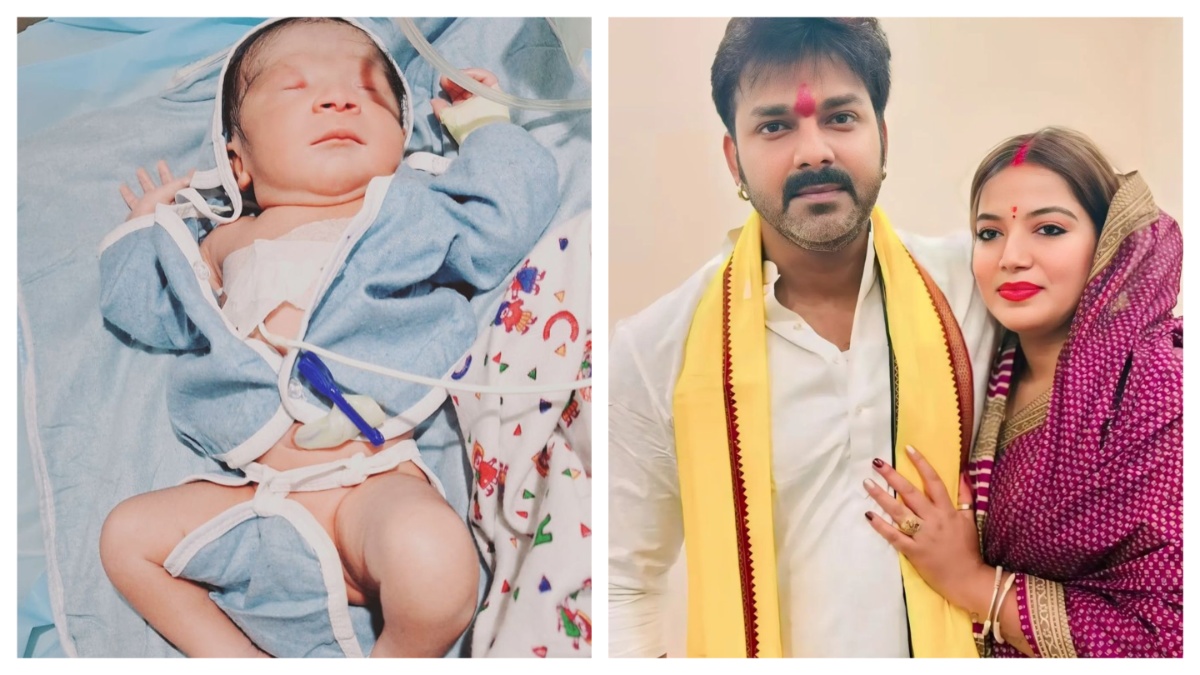 Pawan Singh Wife Jyoti shares good news of baby birth drops A Video Of ...