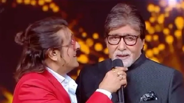 Amitabh Bachchan takes mic and sing rekha song o pardesiya ye sach hai ...
