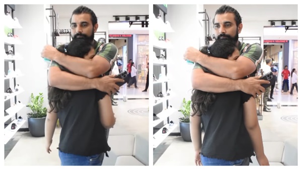 Mohammed Shami Get Emotional After Meets Her Daughter After Long Time ...