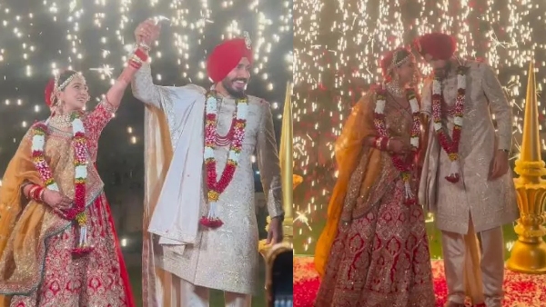 Fenil Umrigar Got married with her long time boyfriend wedding video ...