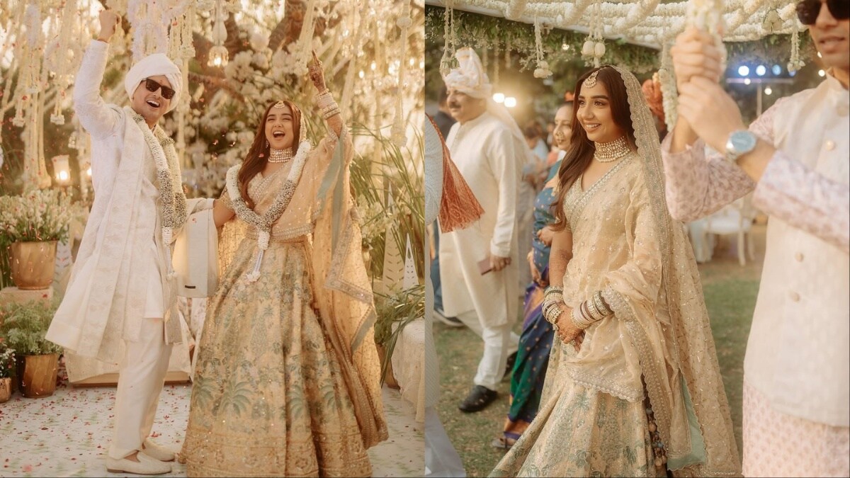 Prajakta Koli Vrishank Khanal are married first official wedding pics ...