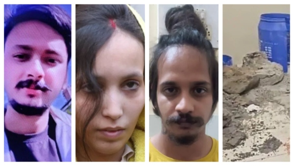 Muskan Rajput party lip lock video with boyfriend sahil after murdering ...