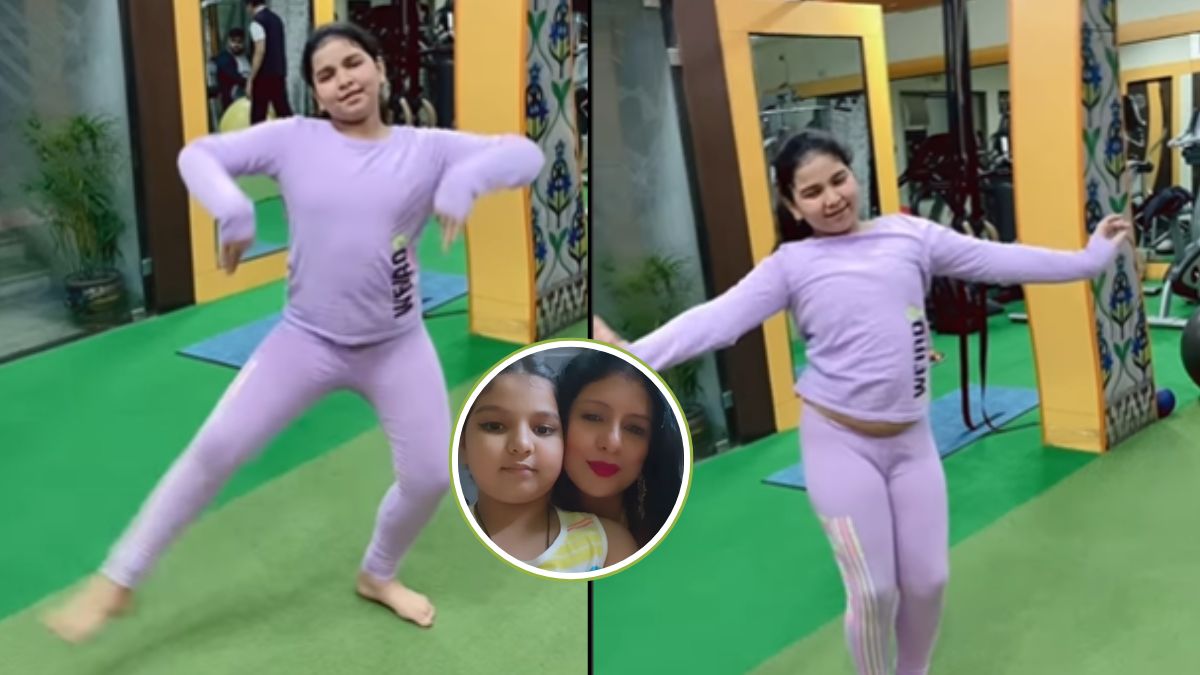 Hasin Jahan and mohammed shami daughter Aaira Shami dance on this song ...