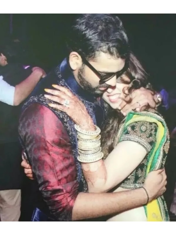 Rohit Sharma Ritika Sajdeh wedding inside photos jaimala sindoordaan ...