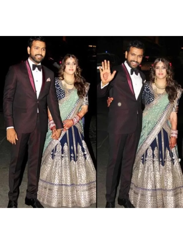 Rohit Sharma Ritika Sajdeh wedding inside photos jaimala sindoordaan ...