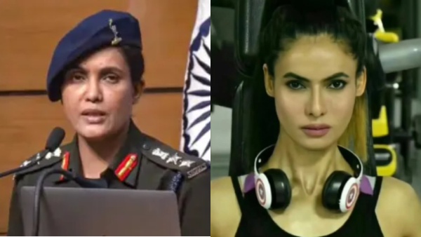 Operation Sindoor fame Colonel Sofia Qureshi twin sister Shyna Sunsara Bollywood connection ...