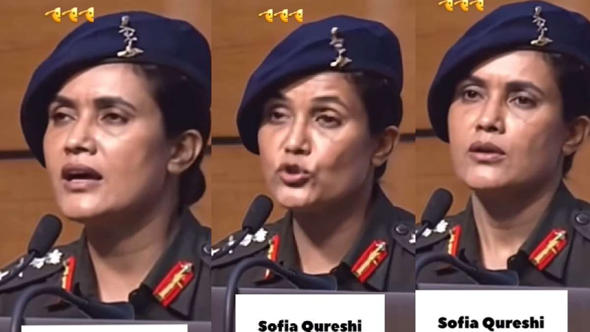 Colonel Sofia Qureshi said I am Muslim but not Terrorist, AI deepfake video goes viral - Hindi ...