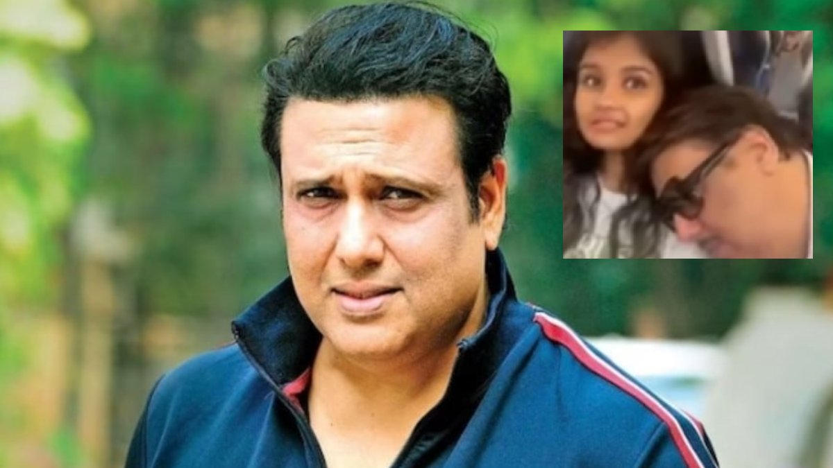 Govinda's video viral with a little girl from flight, actor troll after ...